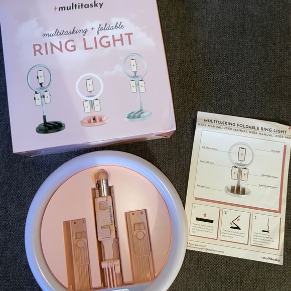 Other | Multicharging Selfpowered Portable Ring Light | Poshmark